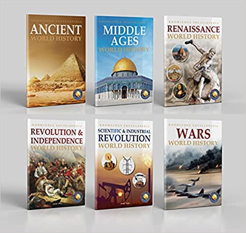World History - Collection of 6 Books (Box Set) & Science Knowledge ...