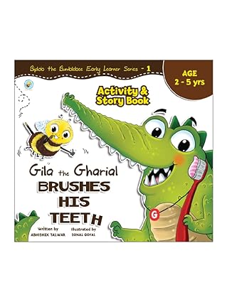 Biplob the Bumblebee Gila the Gharial BRUSHES his teeth
